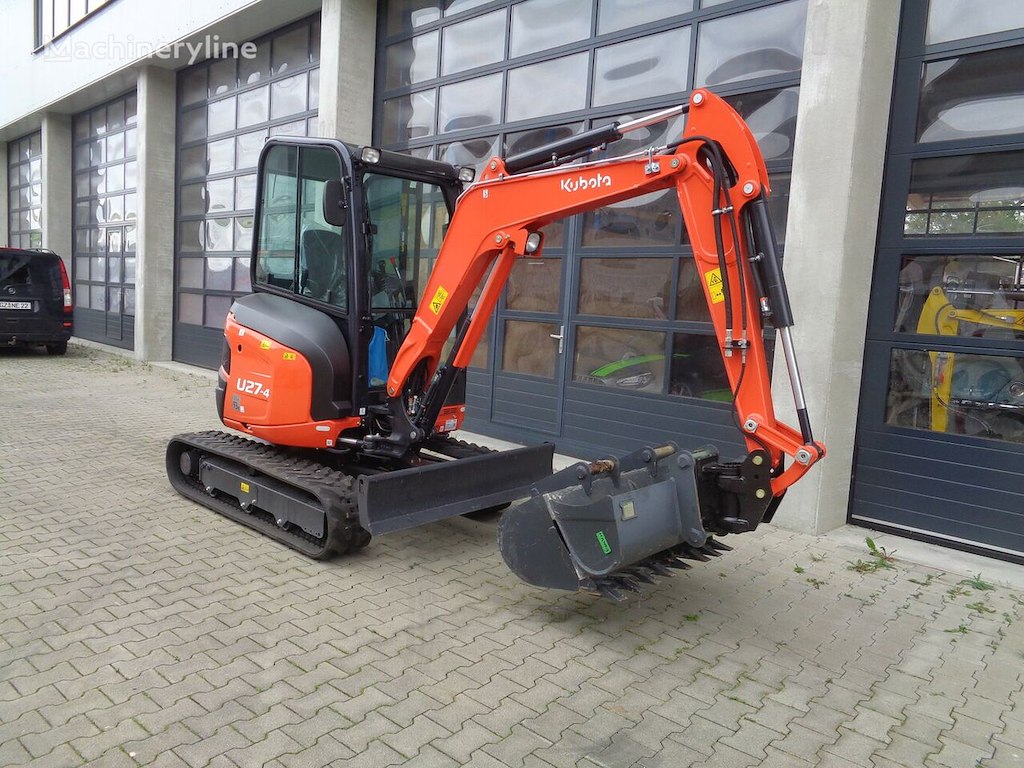 Kubota U27-4 HI Powertilt + Löffelpaket NEU + SOFORT mini bager