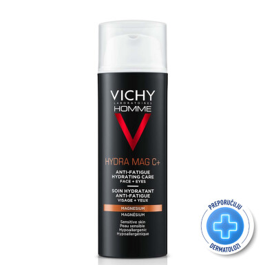 Vichy Homme Hidrantna nega protiv znakova umora, 50 ml