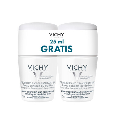 Vichy Deodorant za veoma osetljivu i depiliranu kožu (48h), 50 ml DUO