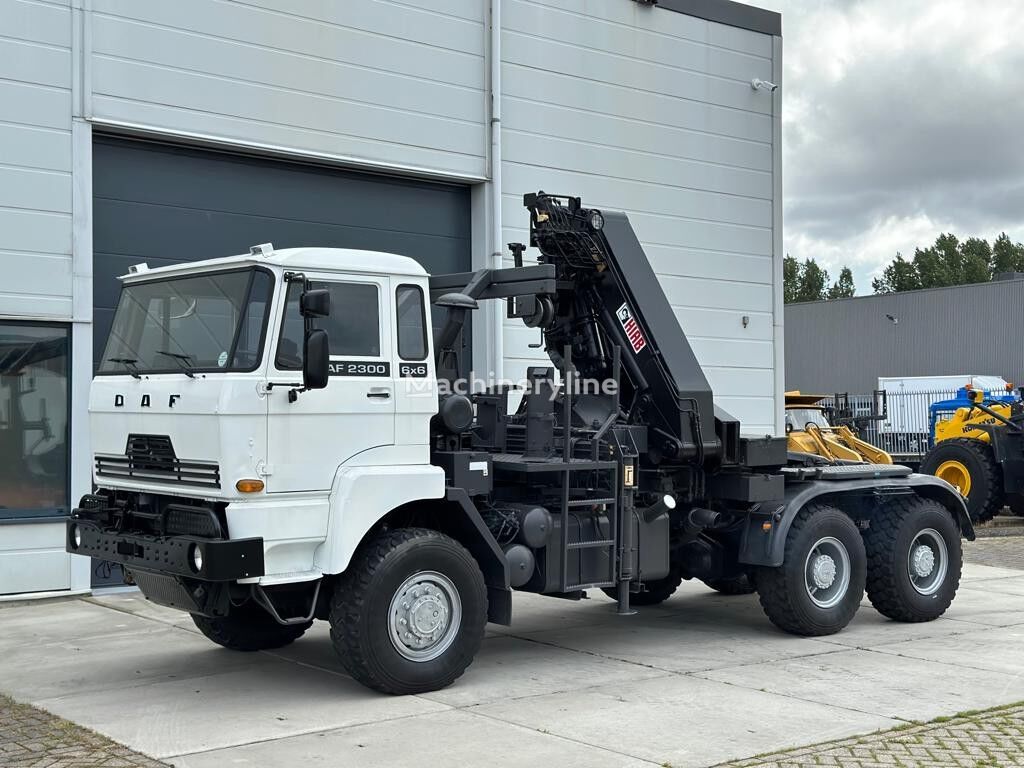 DAF 2300 DHS 6x6 HIAB 2070 WITH WINCH - WSK pokretna dizalica