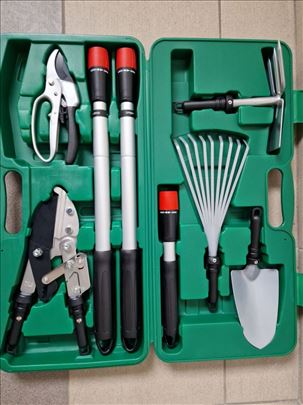 Set alata za dvorište i baštu u koferu