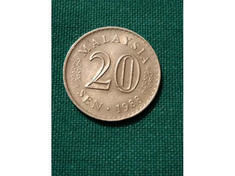 20 sen 1988 malezija