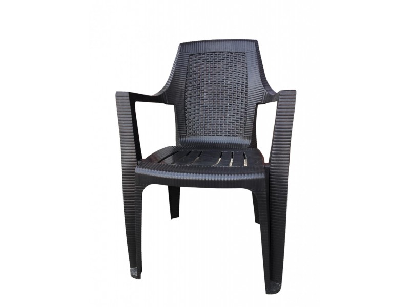 Plastična turska stolica Gold - BRAON -