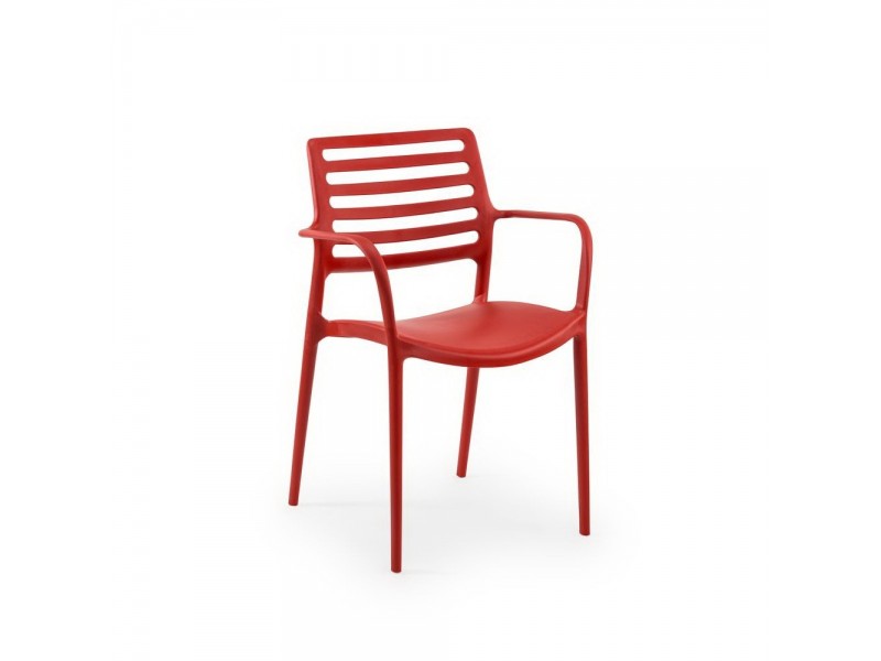 Najbolja stolica za bašte kafića Louise XL - CRVENA -