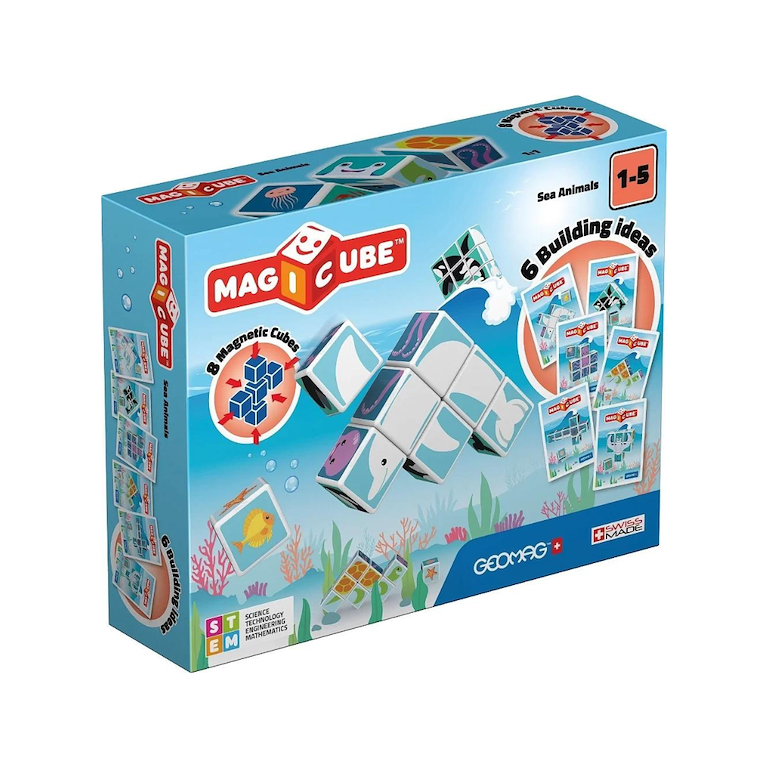 MC SEA ANIMALS GEOMAG KOCKE