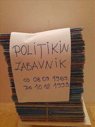 Politikin Zabavnik od 1989. do 1993. godine