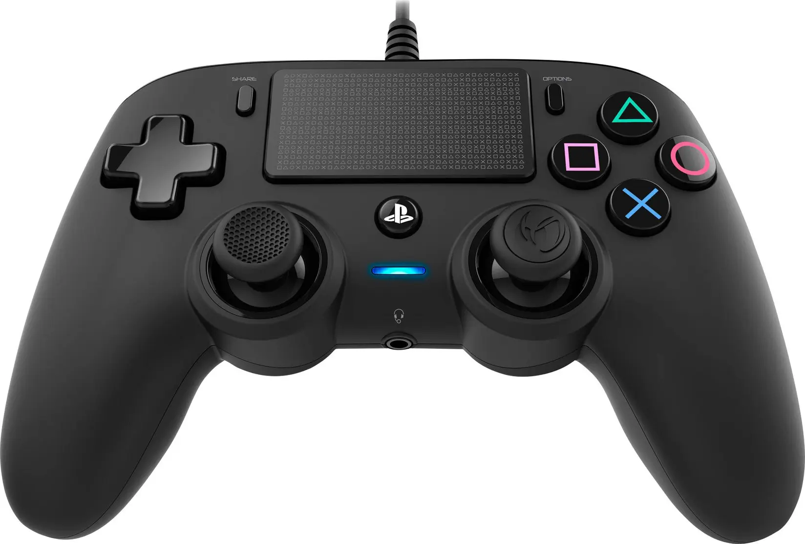 NACON Gamepad PS4 Wired compact crni