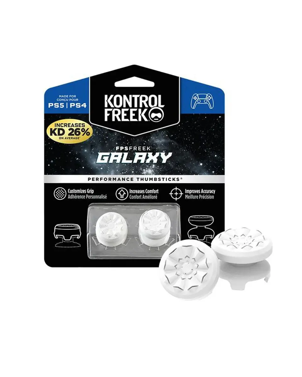 KONTROLFREEK Thumb Grip Galaxy White (2021)