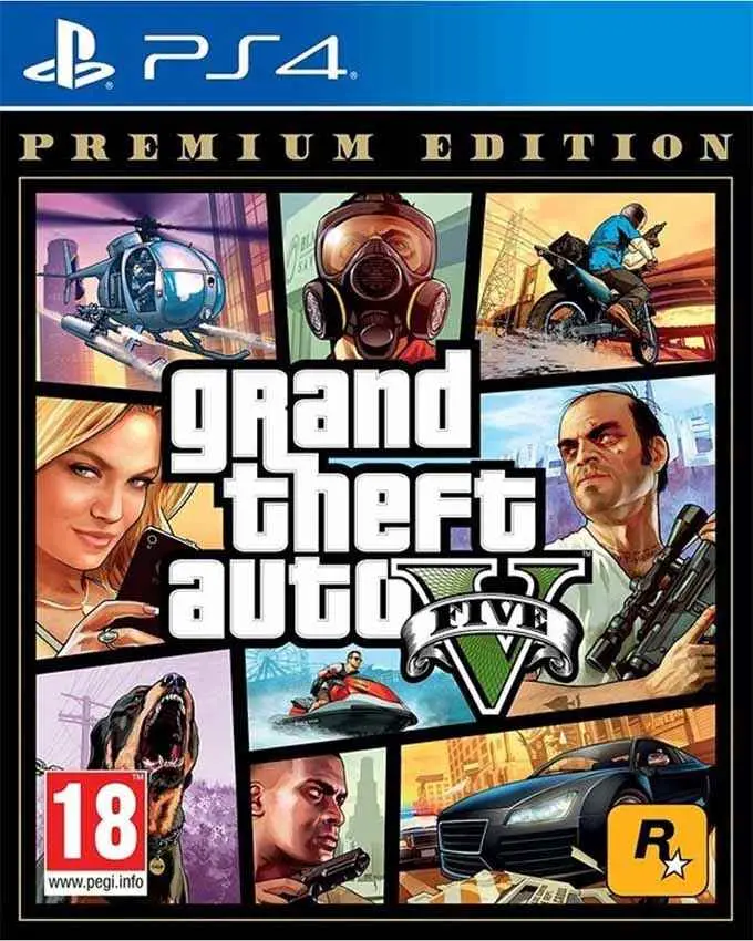 ROCKSTAR GAMES Igrica za PS4 Grand Theft Auto 5 ( GTA 5 ) Premium Edition 18+