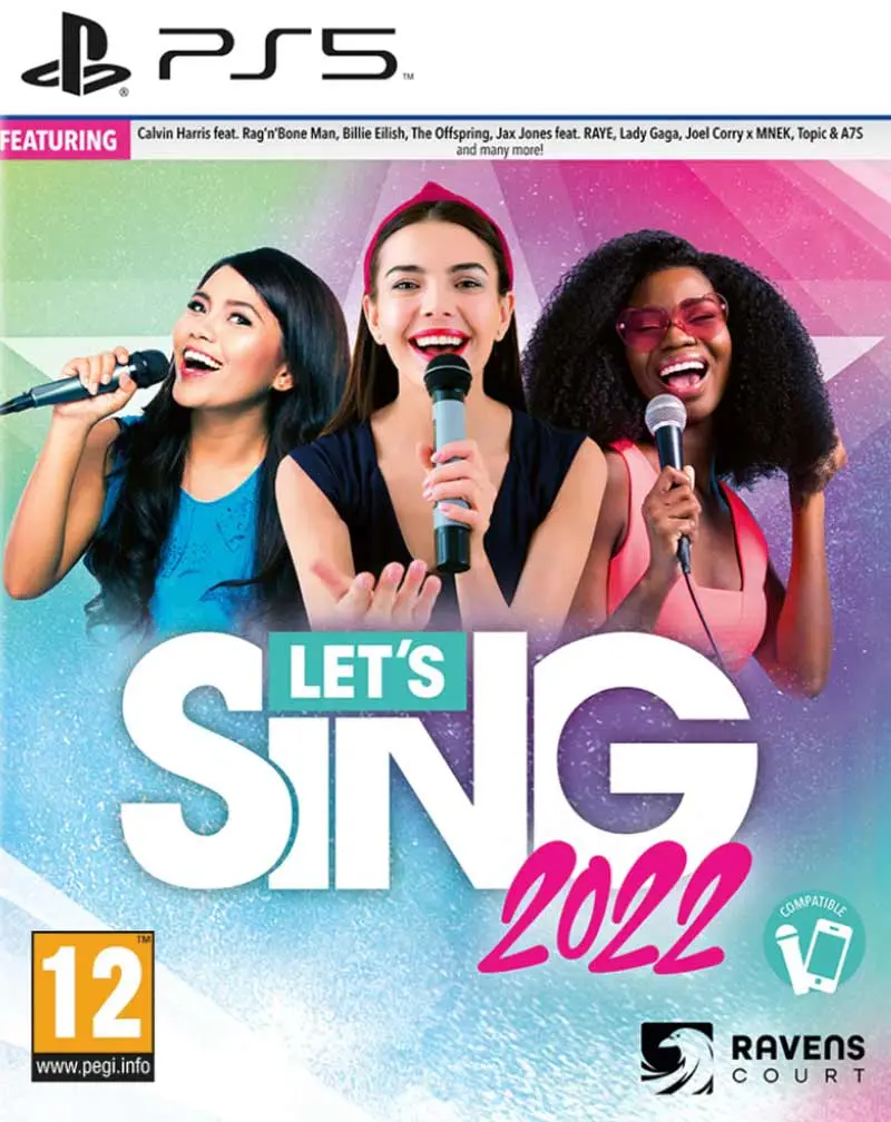 RAVENSCOURT Igrica za PS5 Lets Sing 2022