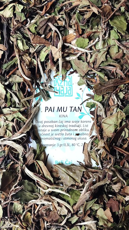 KUĆA ČAJA Pai mu tan (beli čaj) 50g