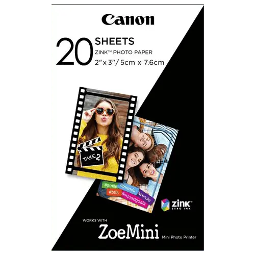 CANON Foto papir za štampač 20/1 Zoemini ZP-2030 beli