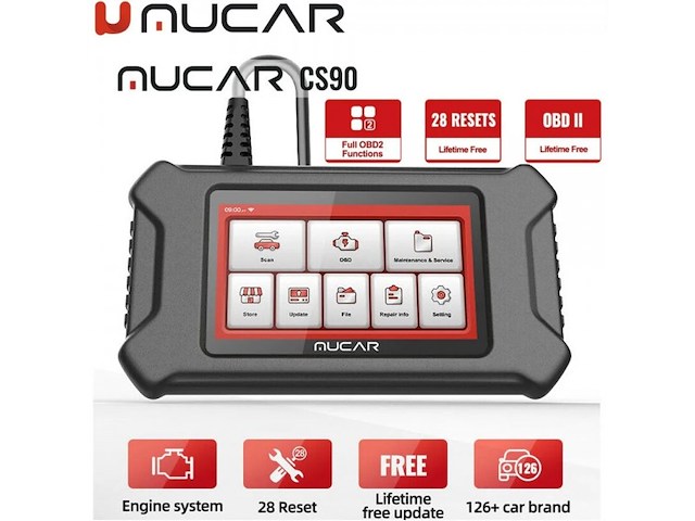 MUCAR MUCAR CS90  Profesionalna Full OBD2 Auto Dijagnos