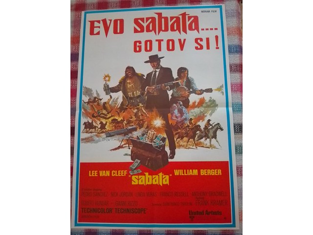 plakat EVO SABATA... GOTOV SI!