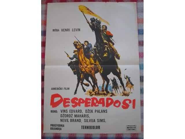 plakat DESPERADOSI