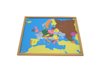 Edukativne igračke slagalica Evropa MON-ATG0075 Montesori 14047