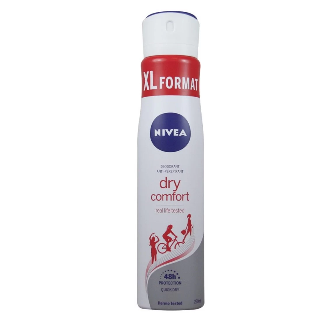 *NIVEA DEO W.250ML DRY COMFORT 81607