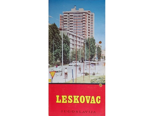 Brošura `LESKOVAC` Jugoslavija