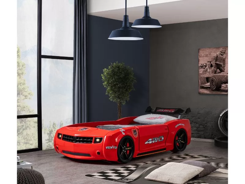 Onlinenamestaj Auto krevet CAMARO ECO LED MS