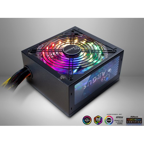 Inter-tech Napajanje PSU Argus RGB-600 II, 600W 80+ Bronze