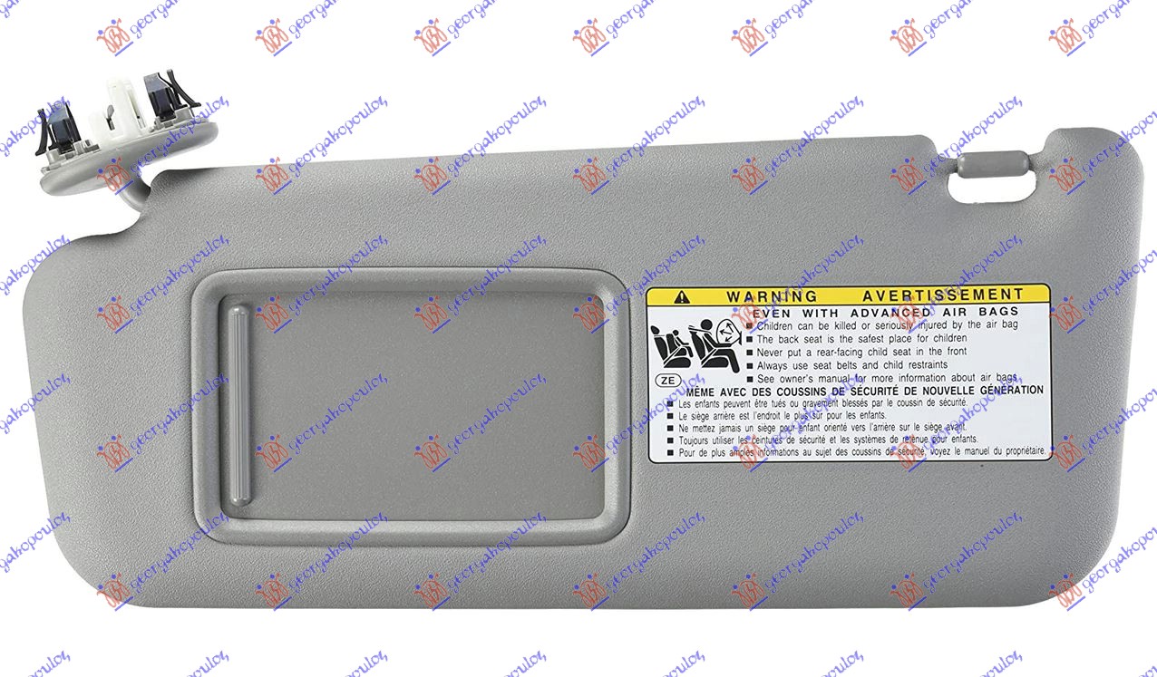 STITNIK ZA SUNCE Leva str. TOYOTA RAV 4 (2005-2010) (OEM: 74320-42501-B2, 7432042501B2)