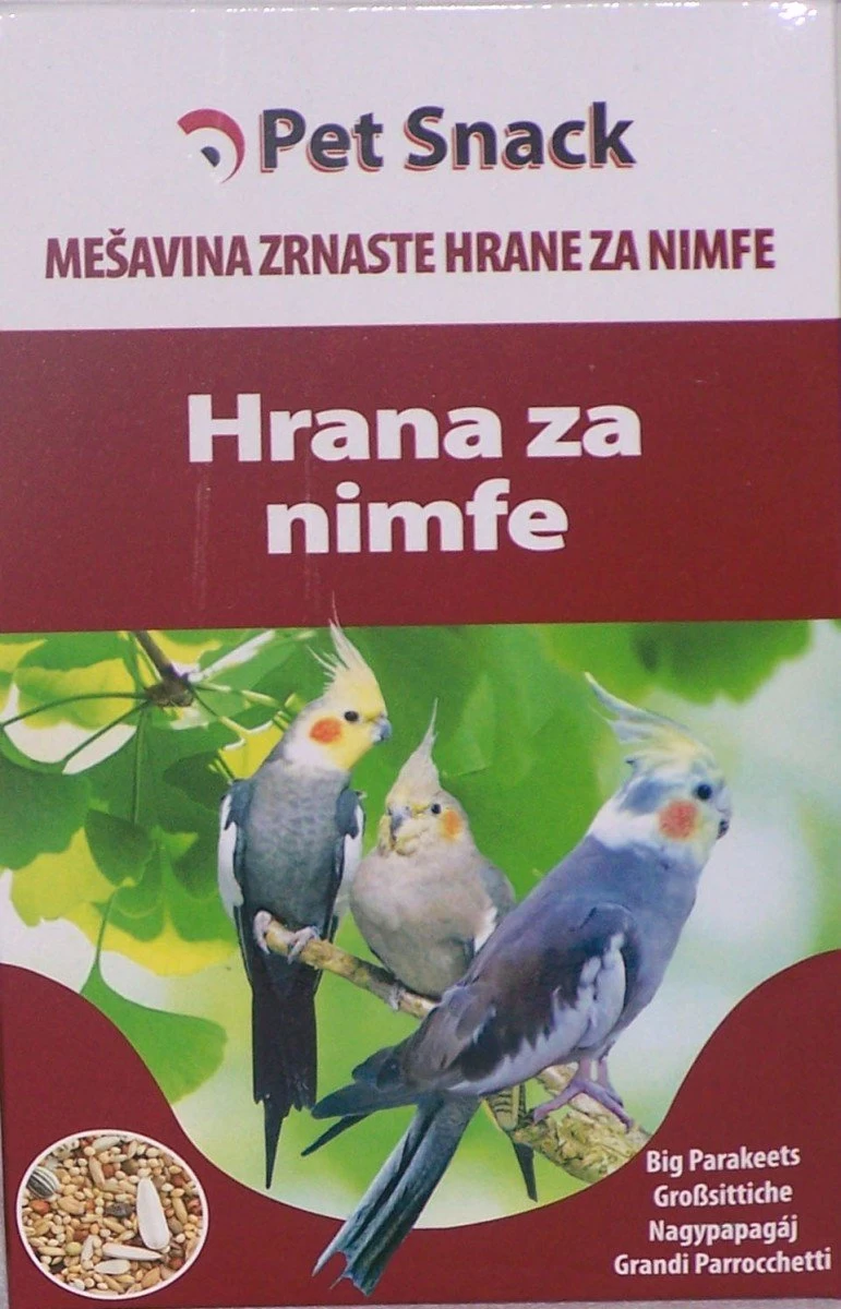 Hrana za Nimfe 400g PetSnack