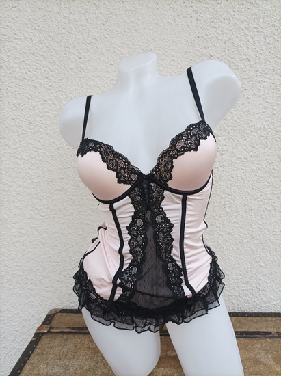 Bebi Roze Censored Korset 75A