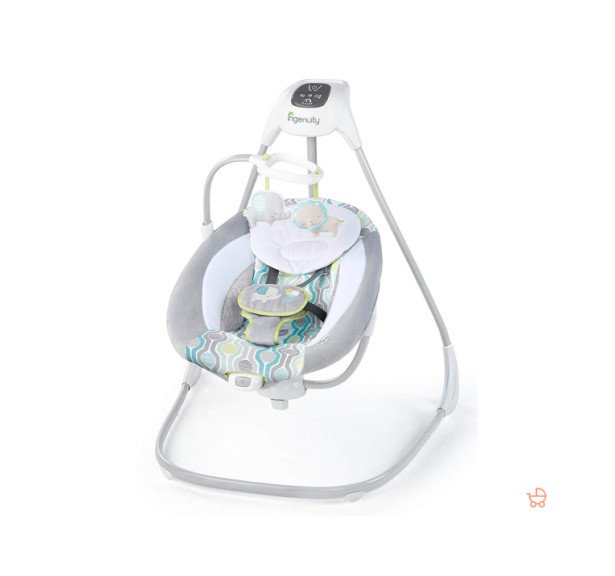Električna ljuljaška za bebe Ingenuity Simple Comfort Cradling Swing-Everston SKU11149