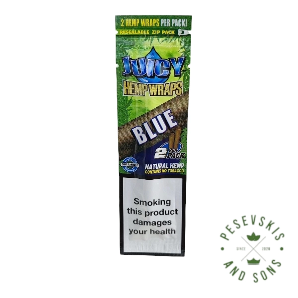 JUICY BLUE 2 Hemp Wraps – BLUNT