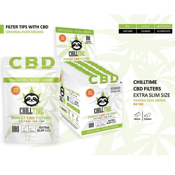 Ultra Slim Organski Filtercici sa CBD-om