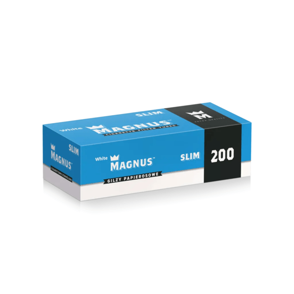 Slim Cigaret Filter Papir Magnus 200 – White i Cork