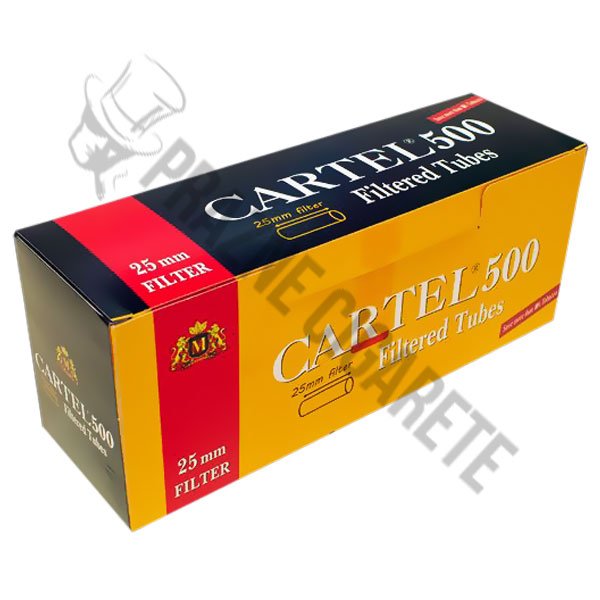 Prazne Cigarete CARTEL 25mm 500
