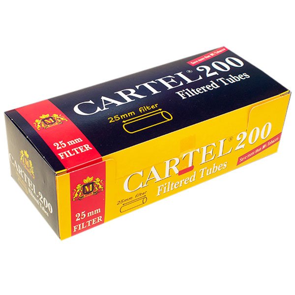 Prazne Cigarete Cartel 25mm White Extra Long Filter