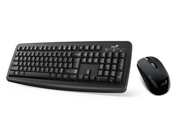 GENIUS Smart KM-8100 Wireless USB US crna tastatura + miš