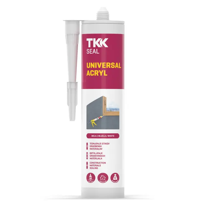 Tkk silikon akrilni univerzalni beli 260ml :)