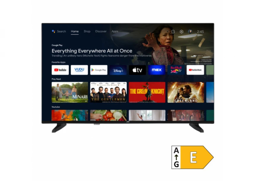 JVC smart 4K TV 50"