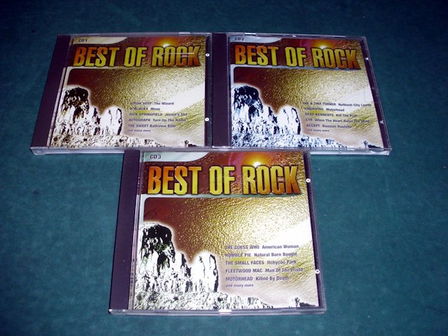 Various – Best Of Rock - The Giants Of Rock (3XCD)