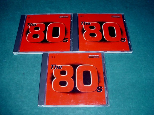 VARIOUS – The 80s  (3xCD)