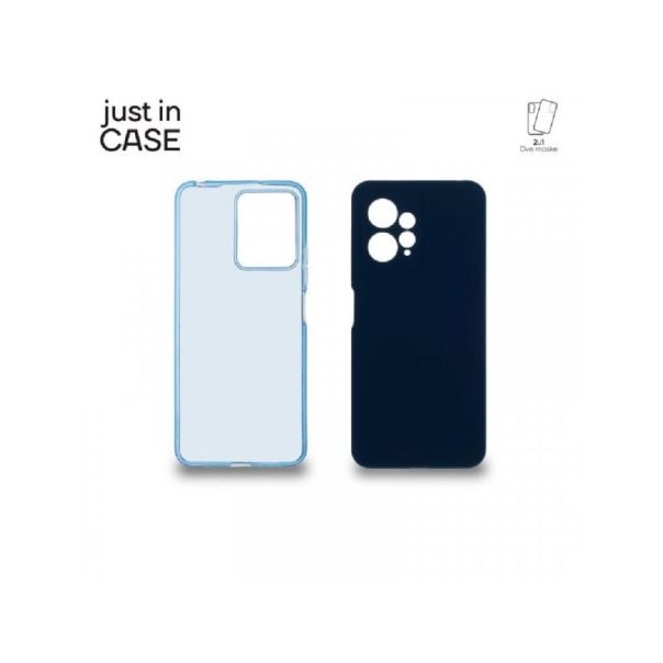 JUST IN CASE Futrola 2u1 Extra case MIX paket maski za Xiaomi Redmi Note 12, plava