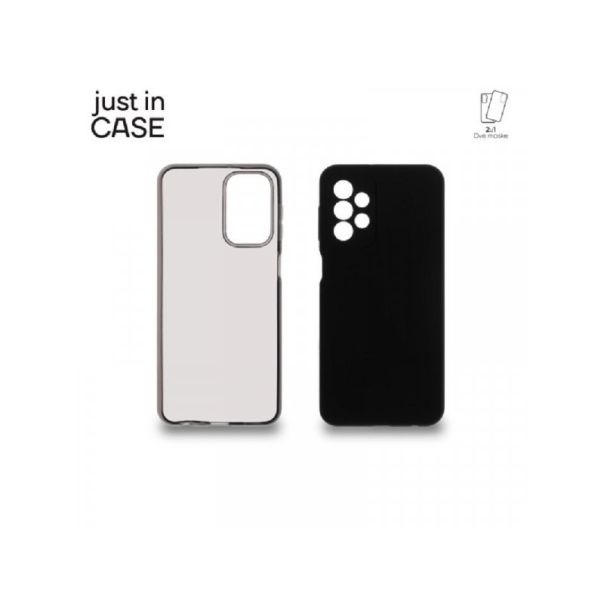 JUST IN CASE Futrola 2u1 Extra case MIX paket maski za Samsung Galaxy A23, crna