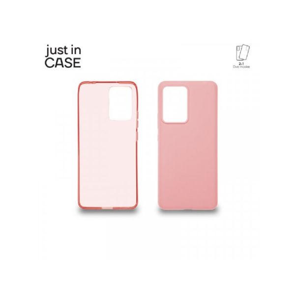 JUST IN CASE Futrola 2u1 Extra case MIX paket maski za Xiaomi 13 Lite, roze