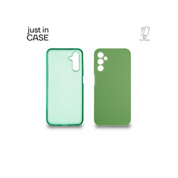 JUST IN CASE Futrola 2u1 Extra case MIX paket maski za Samsung Galaxy A14 4G, zelena