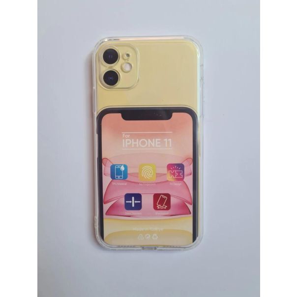 TYPHON Maska iPhone 11 transparent ojačane ivice