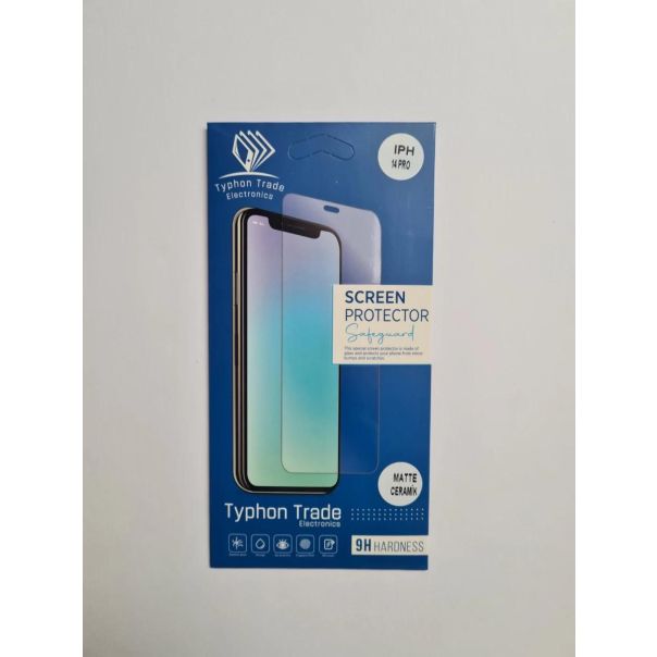 TYPHON Zaštitno staklo iPhone 14 Pro Mate Ceramic