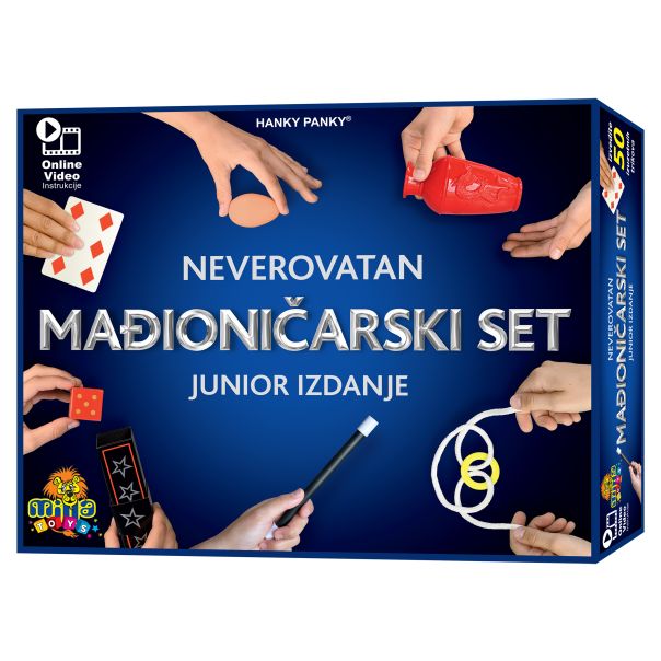 MILLA Mađioničarski set 50 trikova