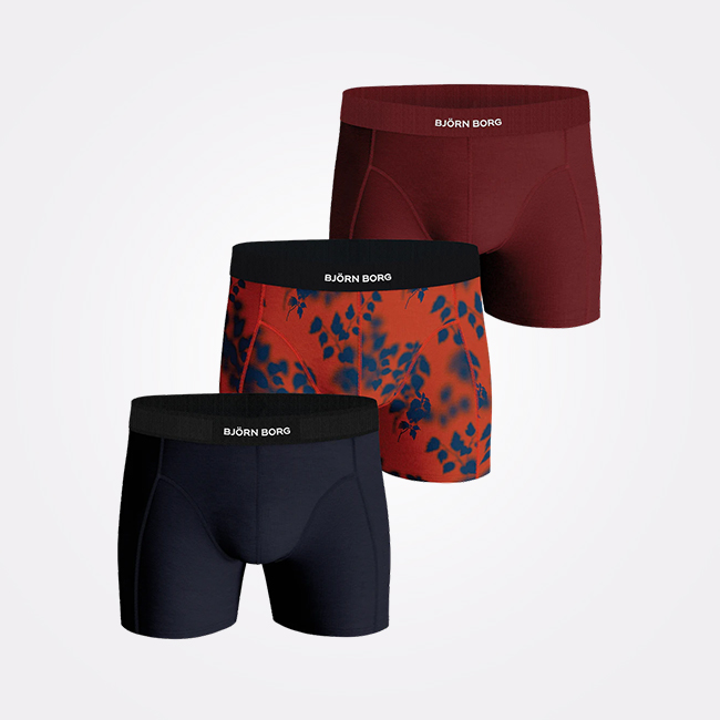 Björn Borg Premium Cotton Stretch Boxer 3-Pack