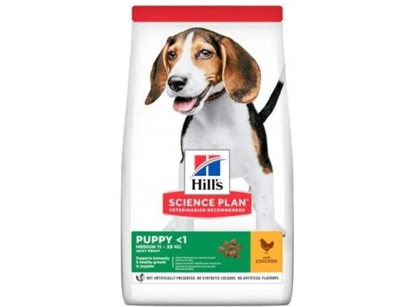 Hill's Science Plan Hrana za štence Medium Puppy Piletina 2.5kg