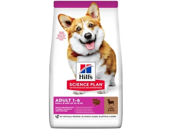 Hill's Science Plan Hrana za pse Small & Mini Adult Jagnjetina i pirinač 1.5kg