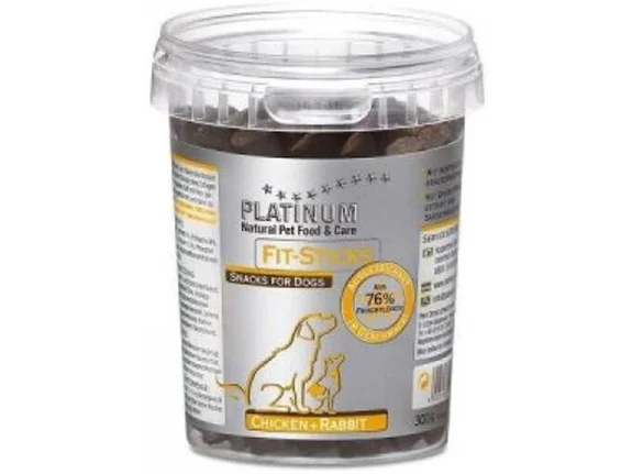 Platinum Poslastice za pse Fit Sticks Chicken & Rabbit 300g
