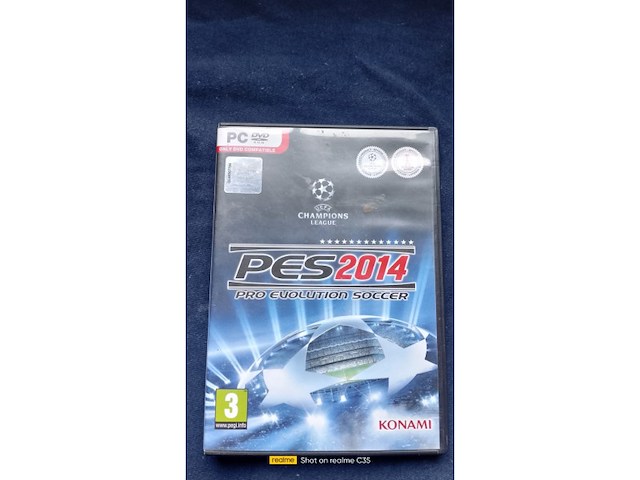 PC DVD ROM - CHAMPIONS LEAGUE PES 2014
